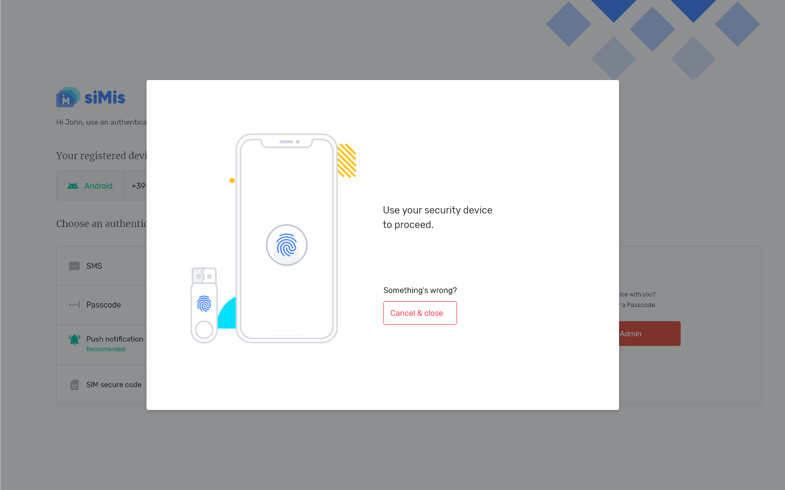 Egomet | Adaptive Multi-Factor Authentication